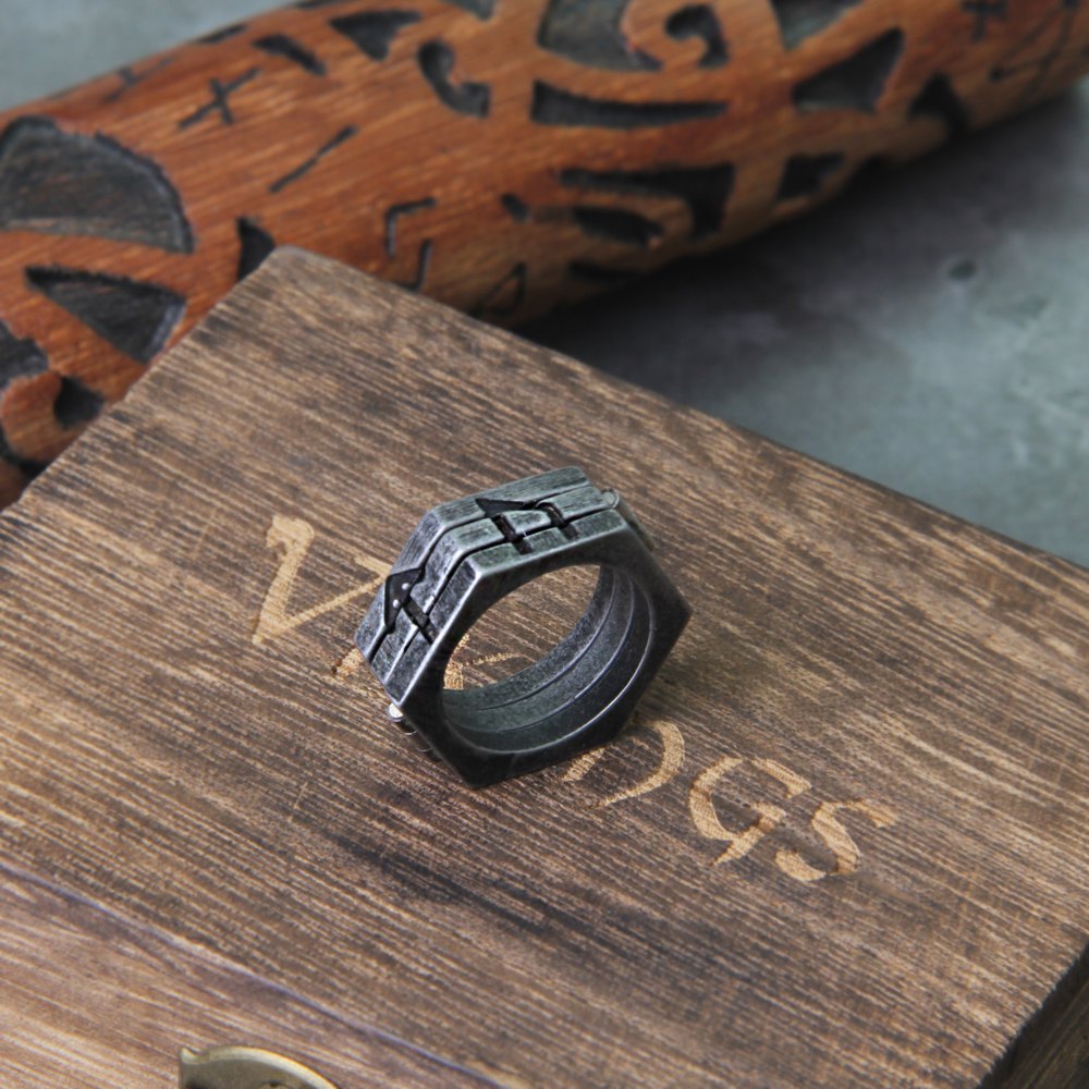3 IN 1 Runes Ring – VikingOath